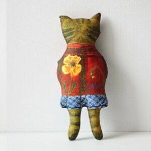 nathalie lete | Accents | Nathalie Lete Collectible Mimi Cat Doll ...
